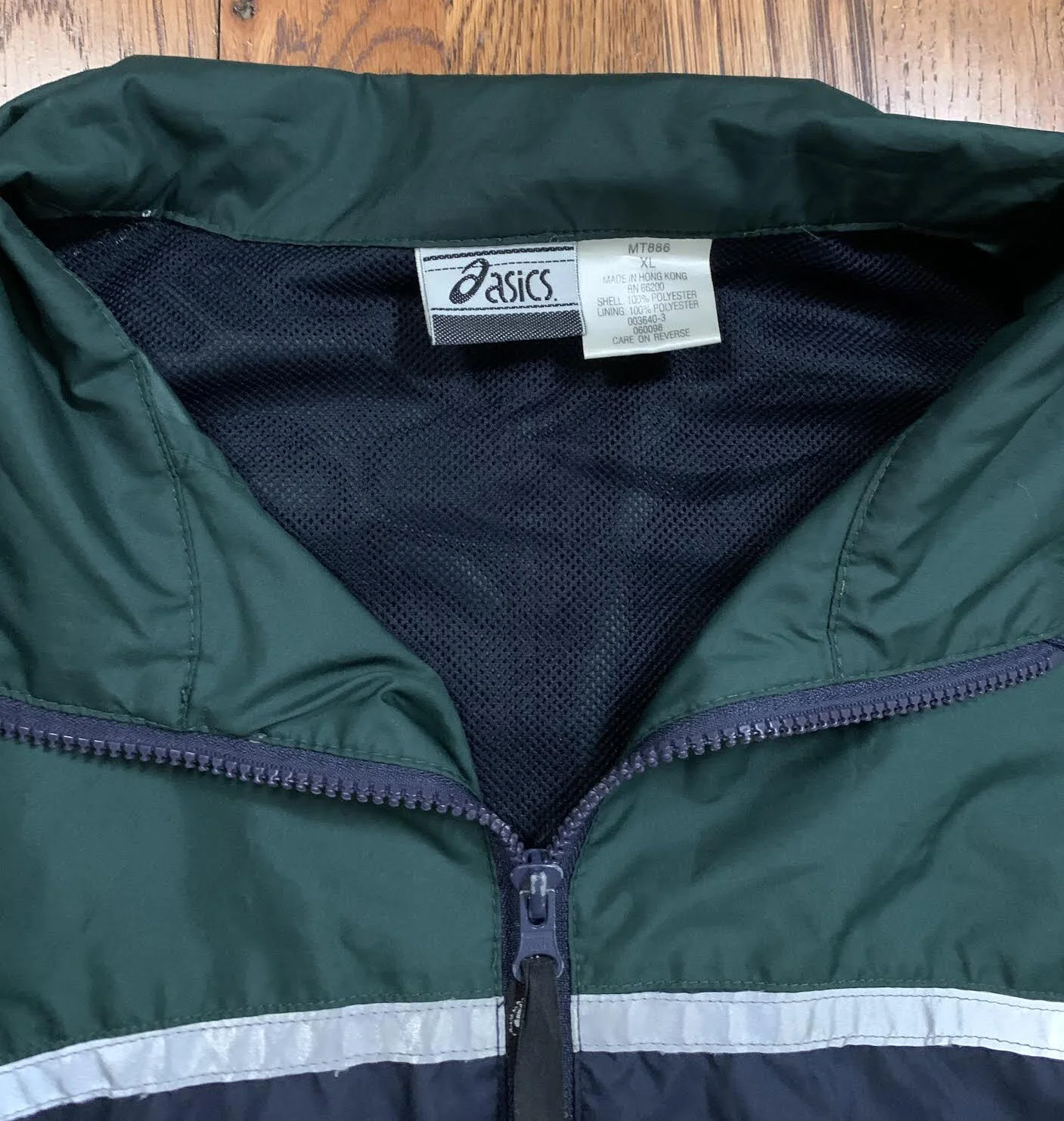 90s Asics windbreaker — RootsBK