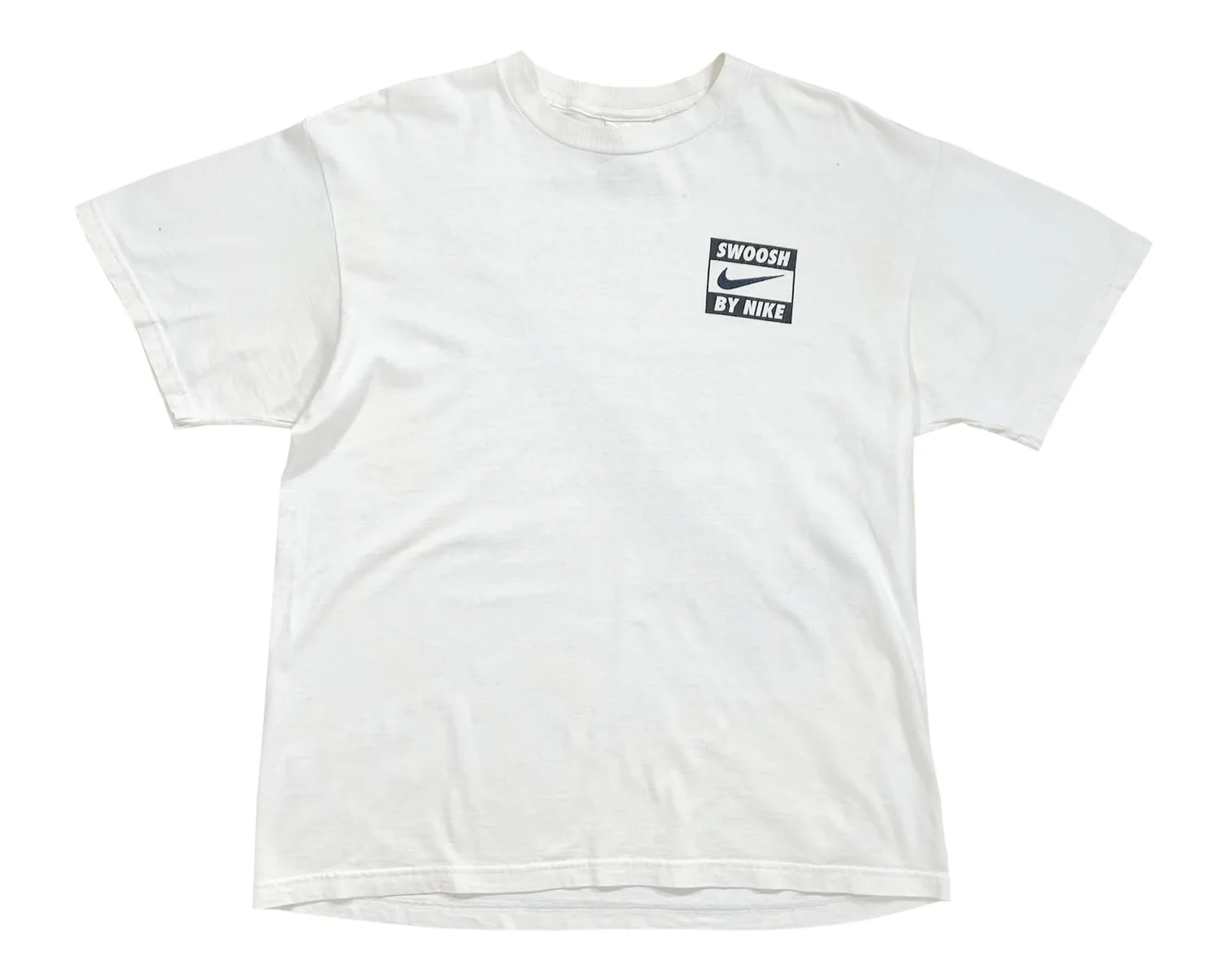 White Nike Swoosh