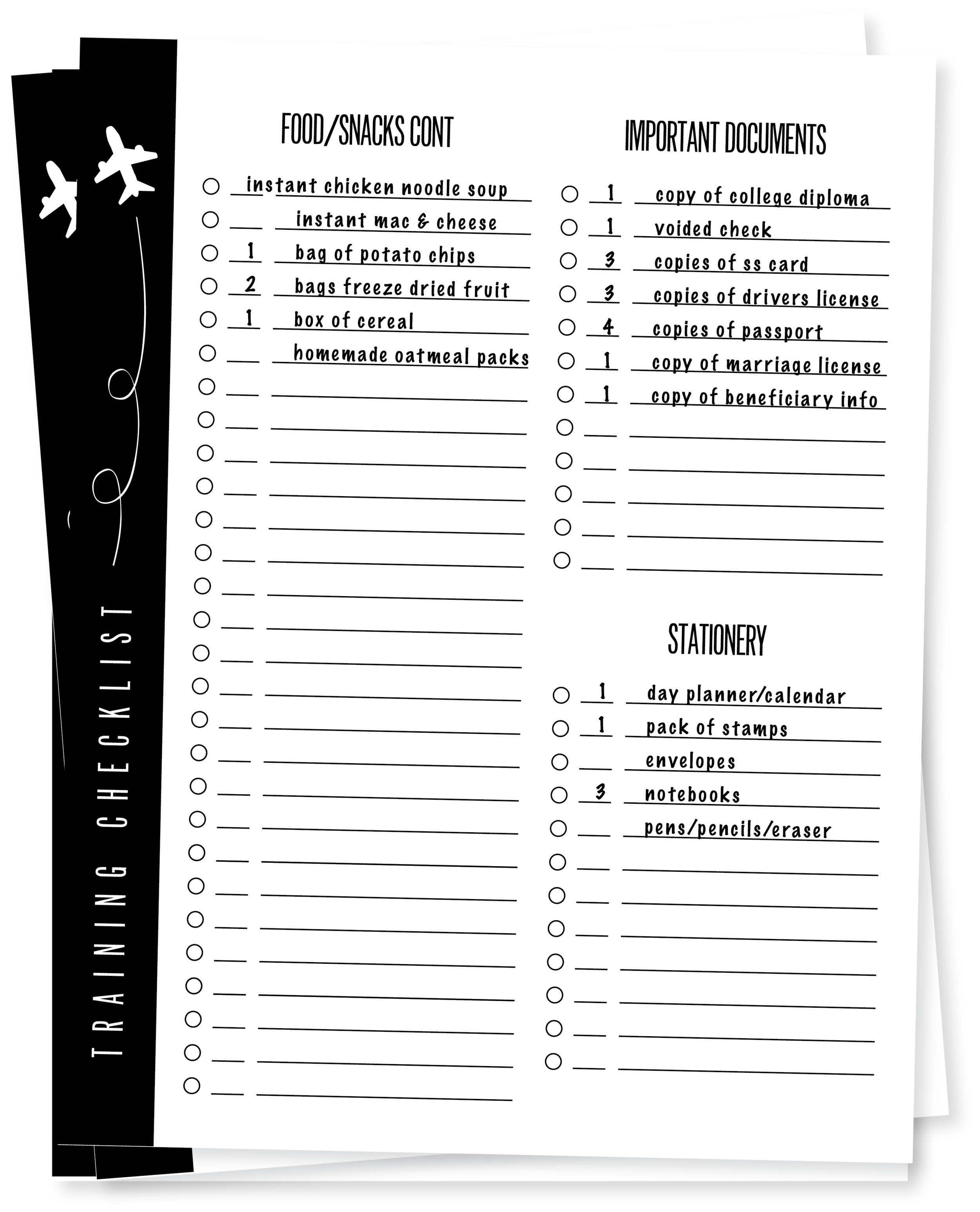 Flight Attendant Training: What I'm Packing