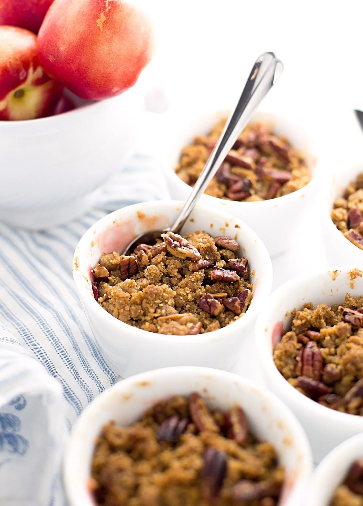 Whole Wheat Summer Fruit Crumble | Truffles and Trends