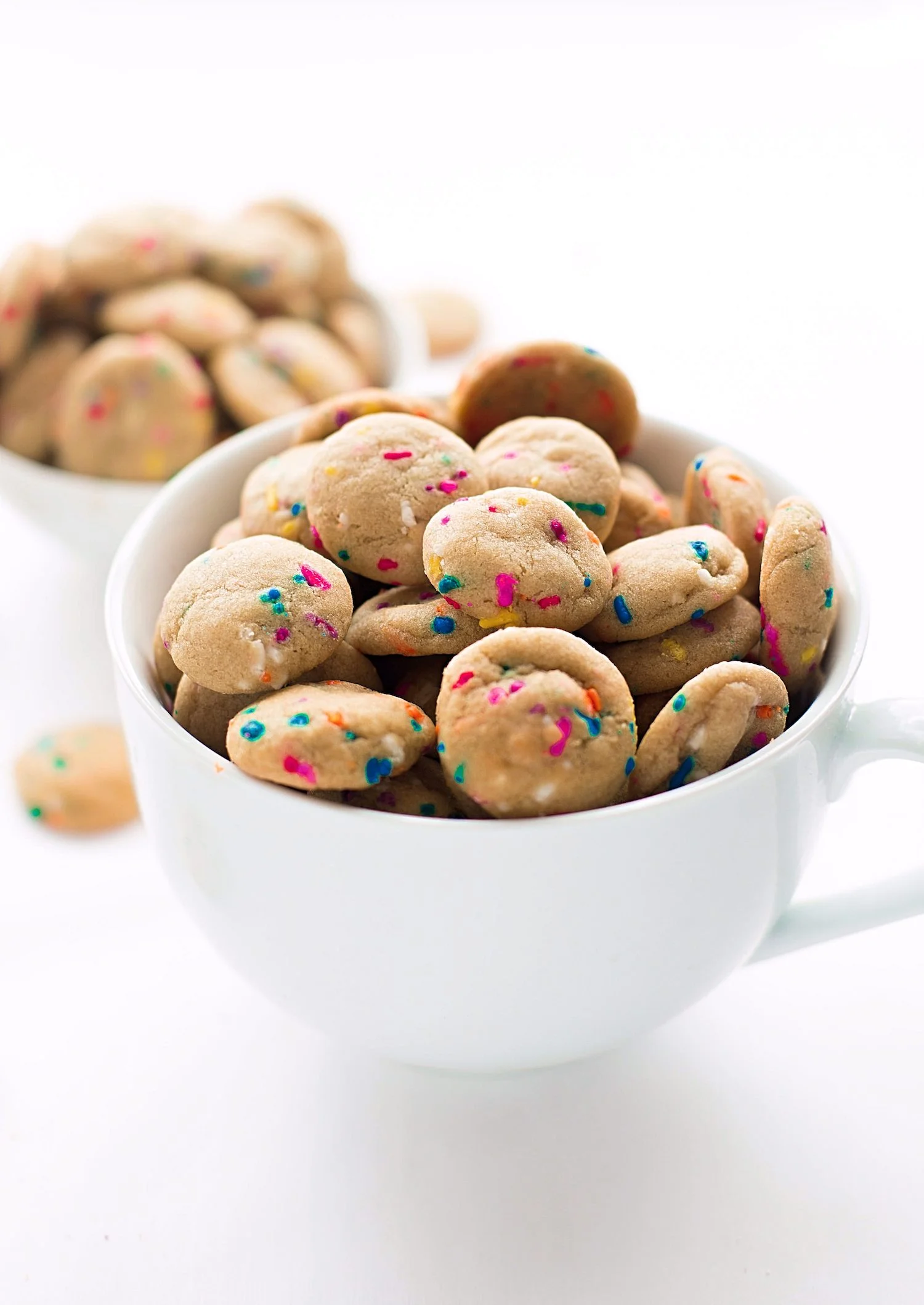 Soft Mini Funfetti Cookies | Truffles and Trends