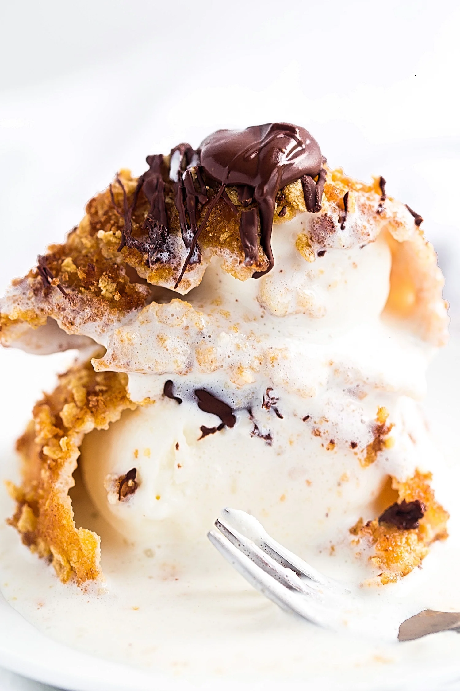 Deep Fried Ice Cream | Truffles and Trends