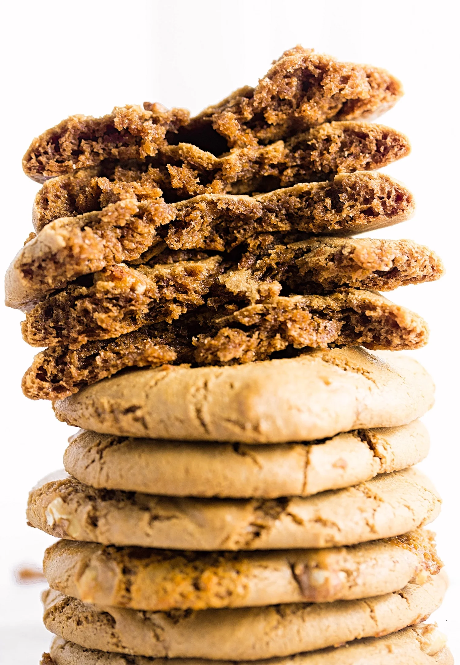 Thin and Chewy Walnut Cookies | Truffles and Trends