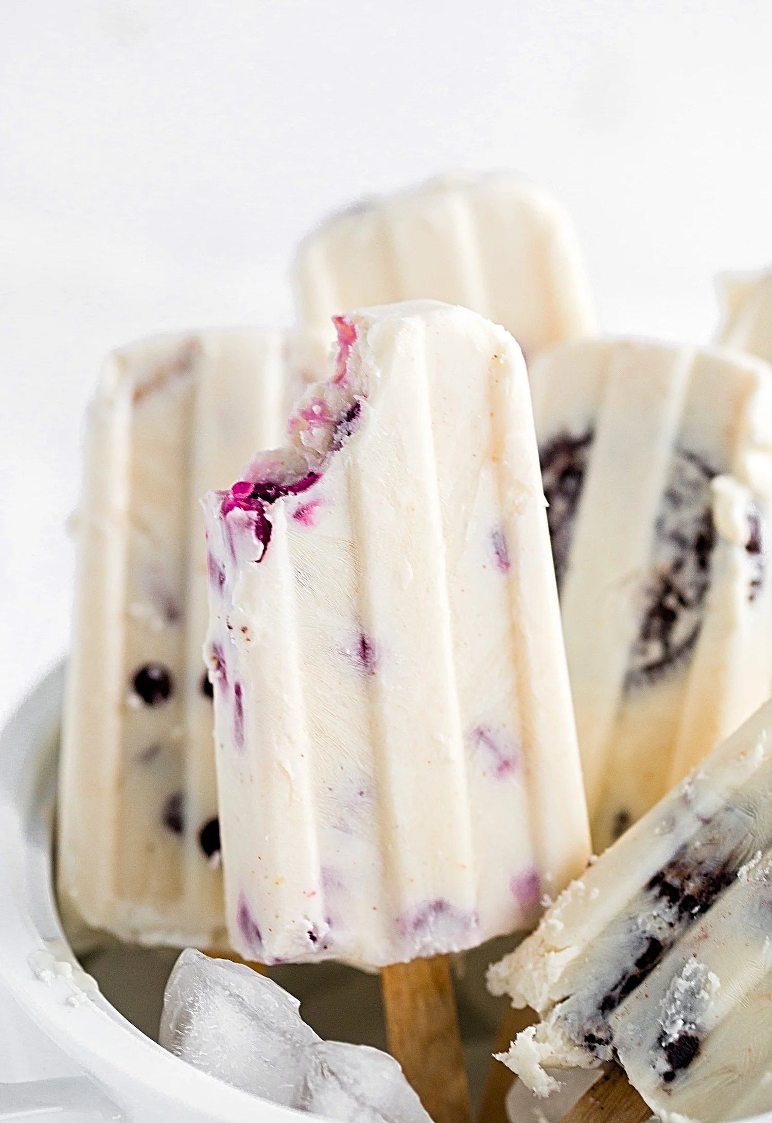 Frozen Yogurt Popsicles with Assorted Fillings | Truffles and Trends