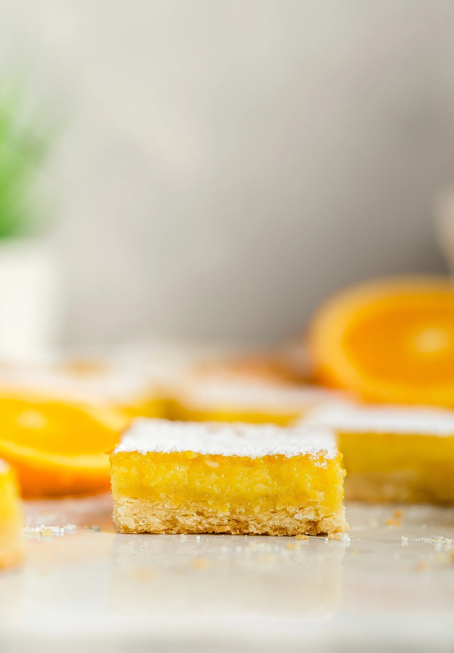 Orange Shortbread Bars + Video | Truffles and Trends
