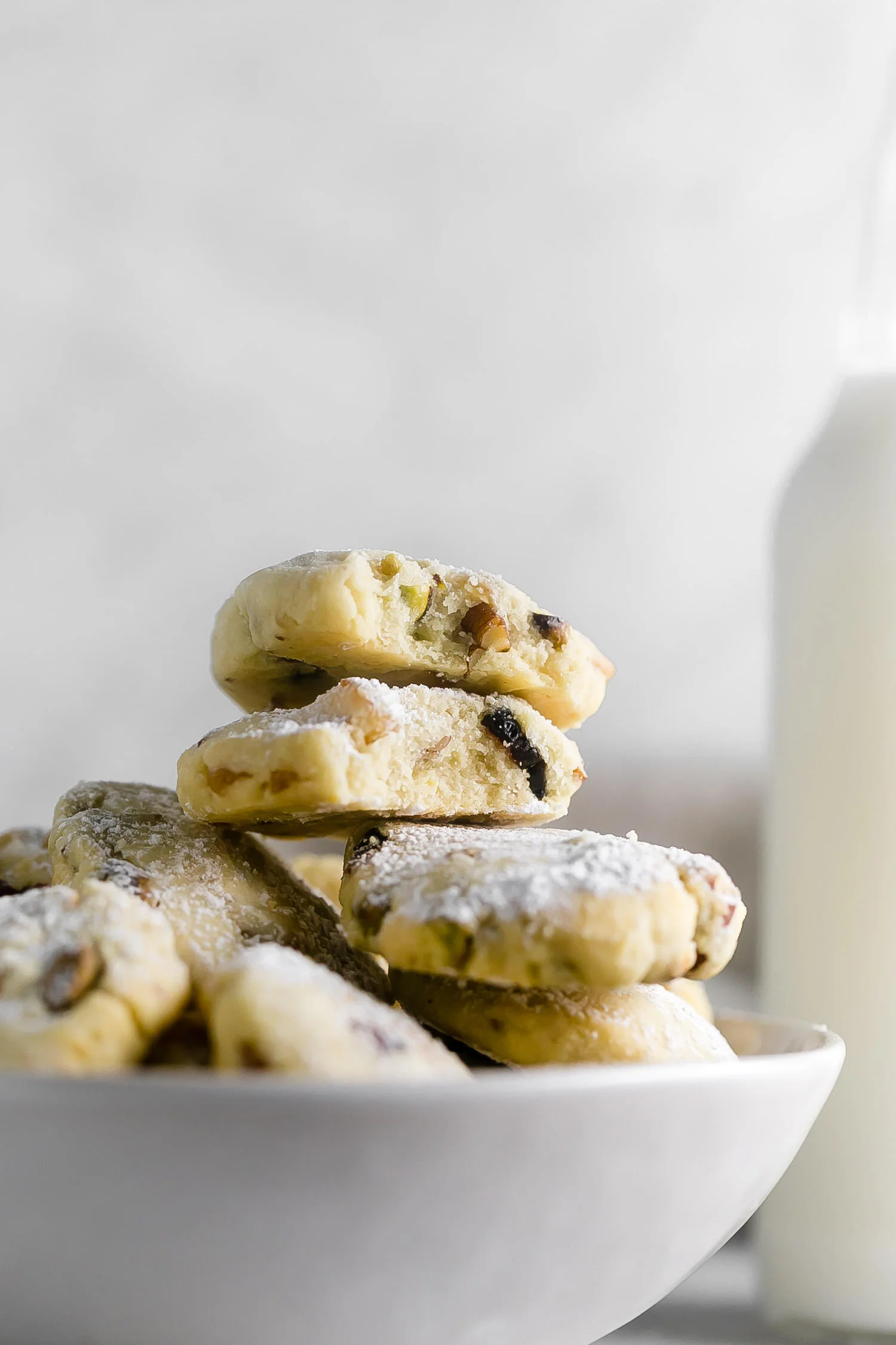 Shortbread Fruitcake Cookies | Truffles and Trends