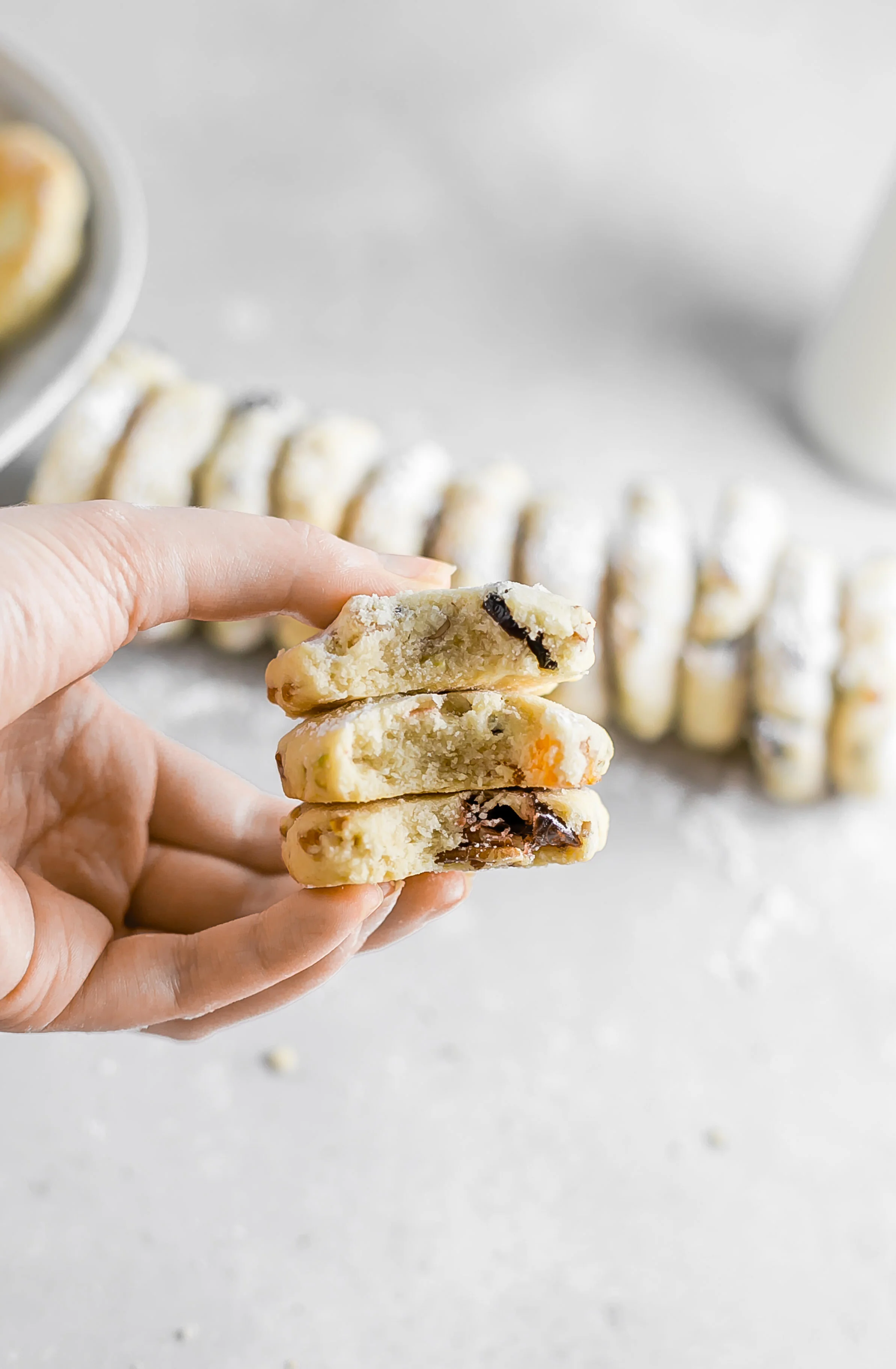 Shortbread Fruitcake Cookies | Truffles and Trends