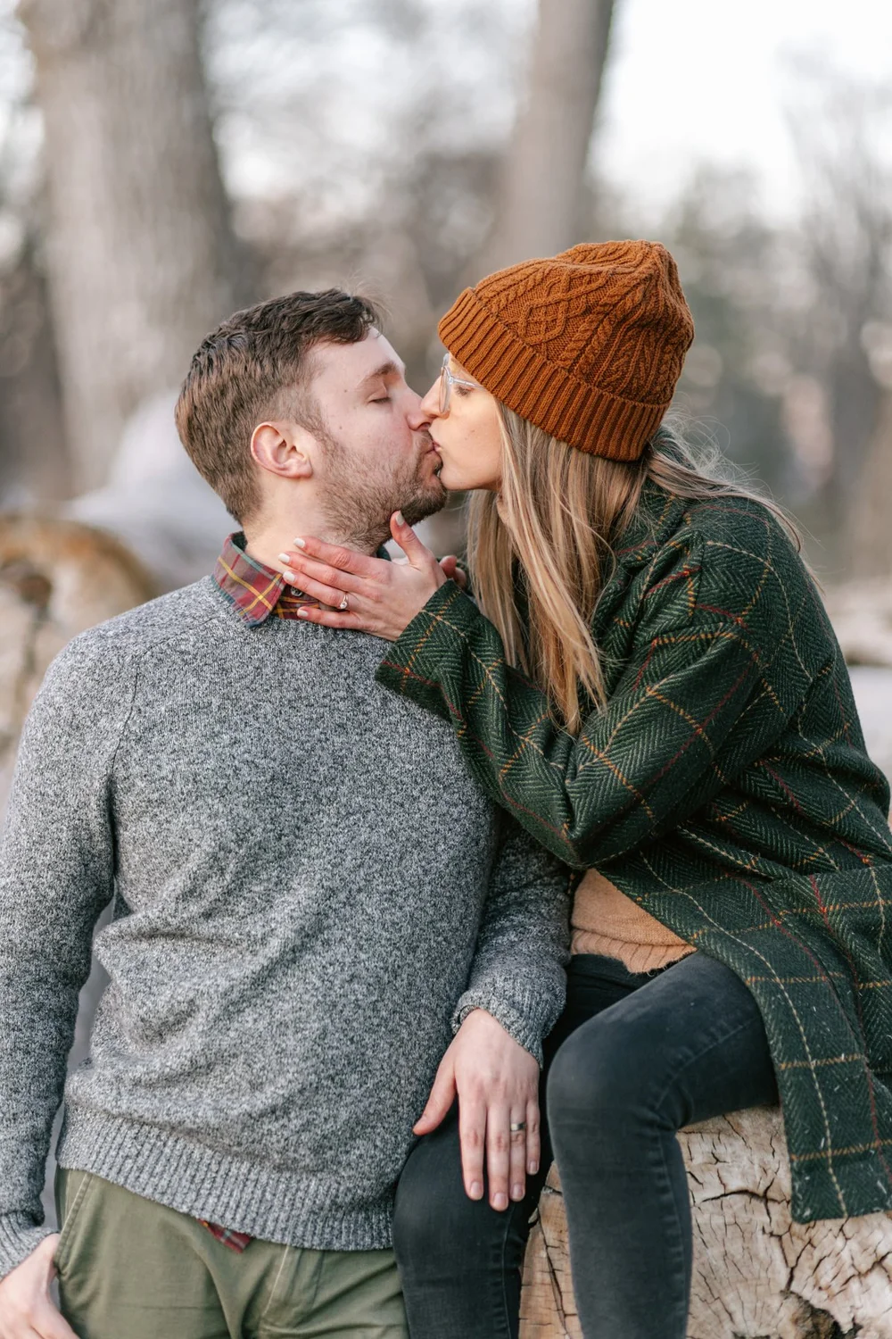 Editorial JCrew Inspired Couple's Session — Des Moines Wedding Photographer