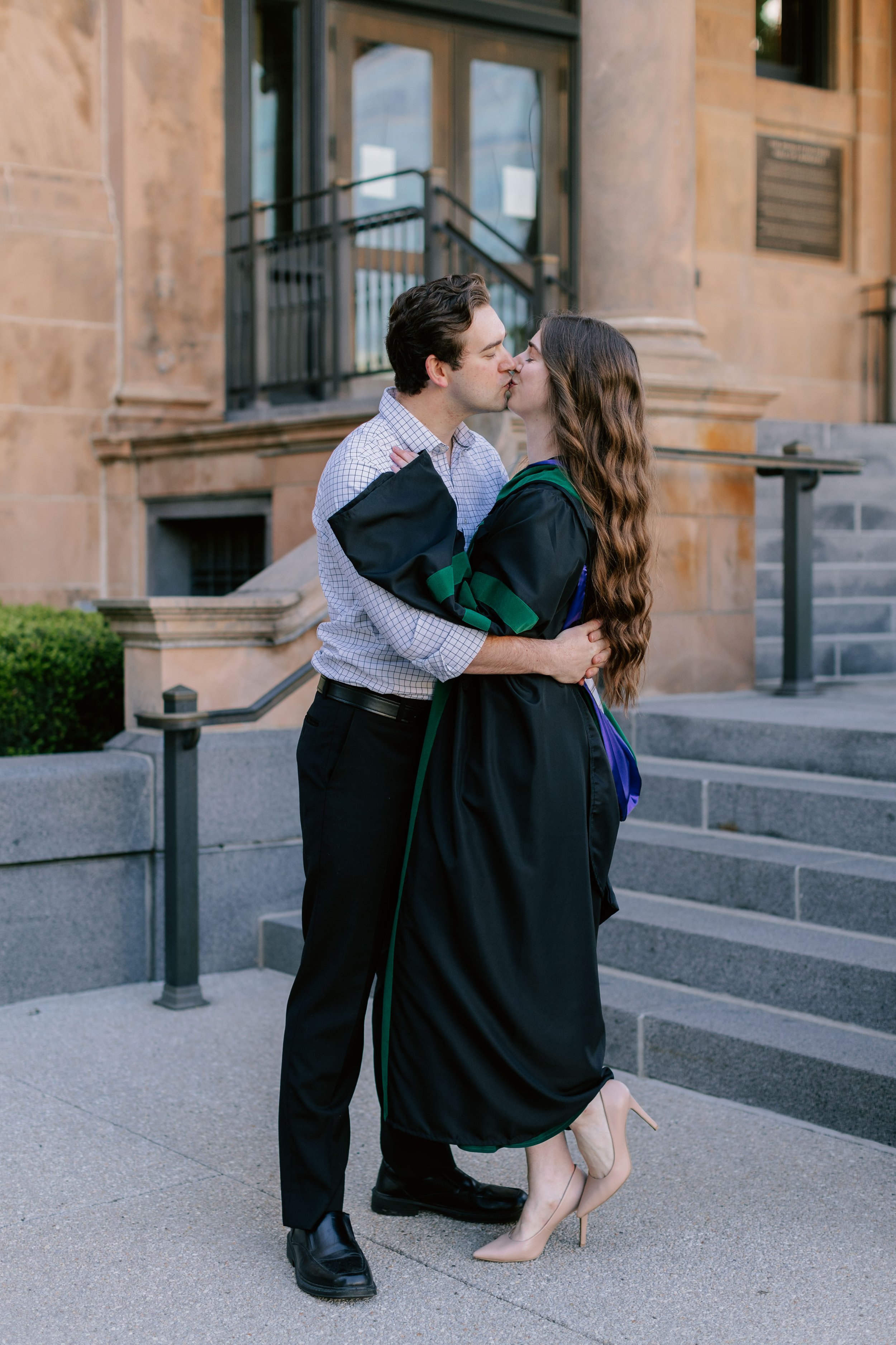 DMU Graduation Photo Session // World Food Prize — Des Moines Wedding ...