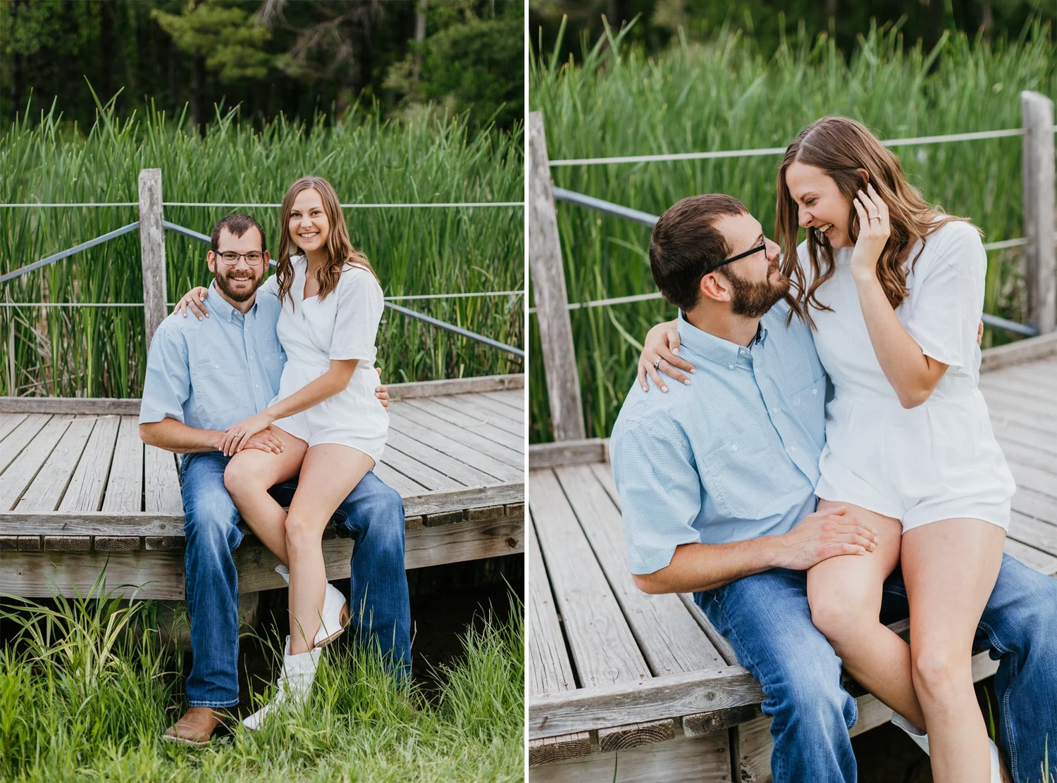 Jester Park Engagement Photos // Alli + Clint — Des Moines Wedding ...