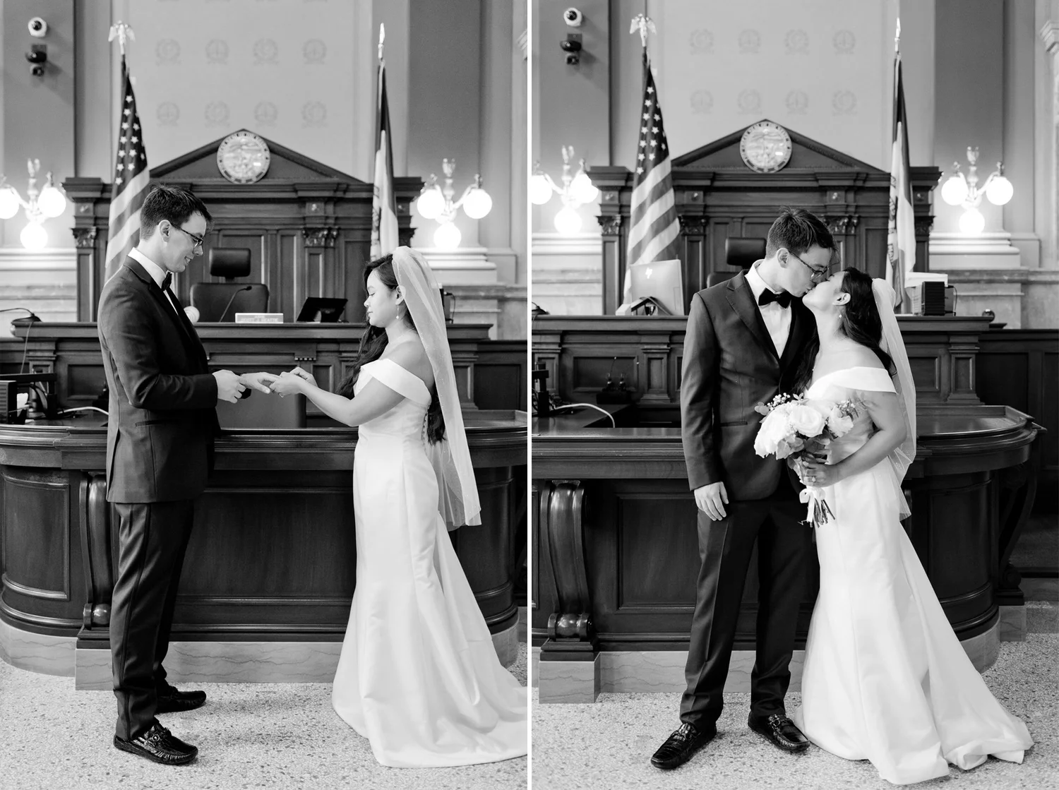 Polk County Courthouse Intimate Wedding + Baci Ceremony — Des Moines ...