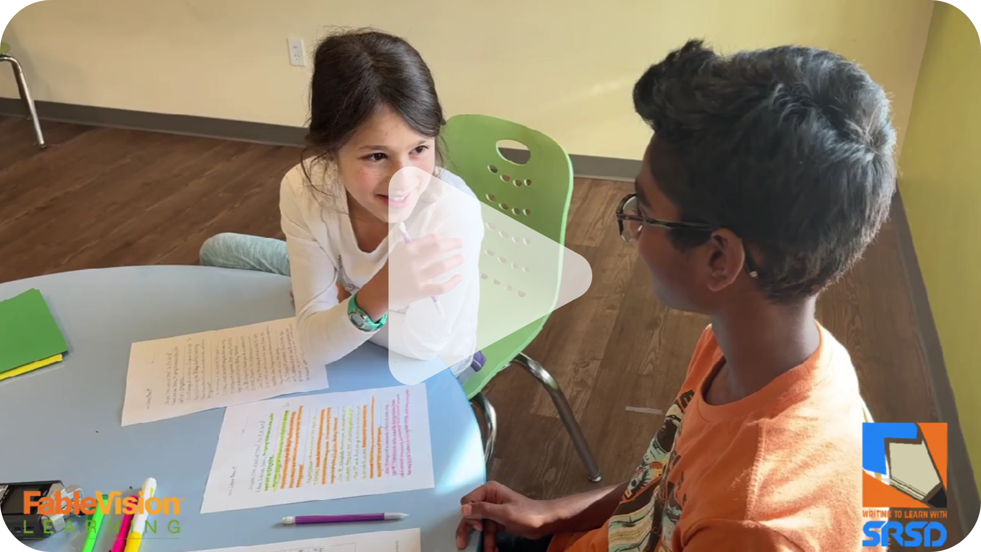 SRSD Writing to Learn — FableVision Learning