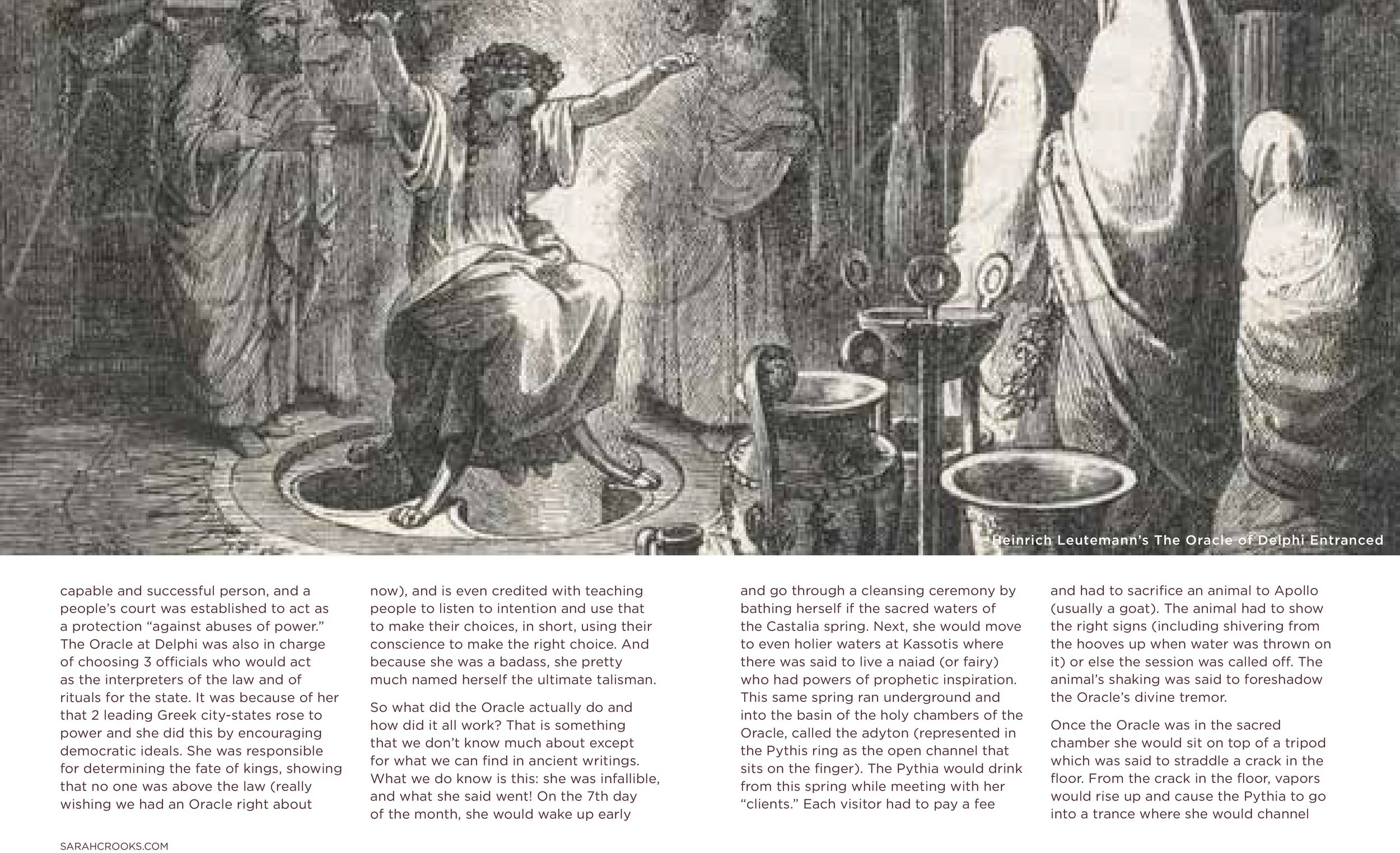 The Oracle at Delphi: A Brief History of One of the First Ancient ...