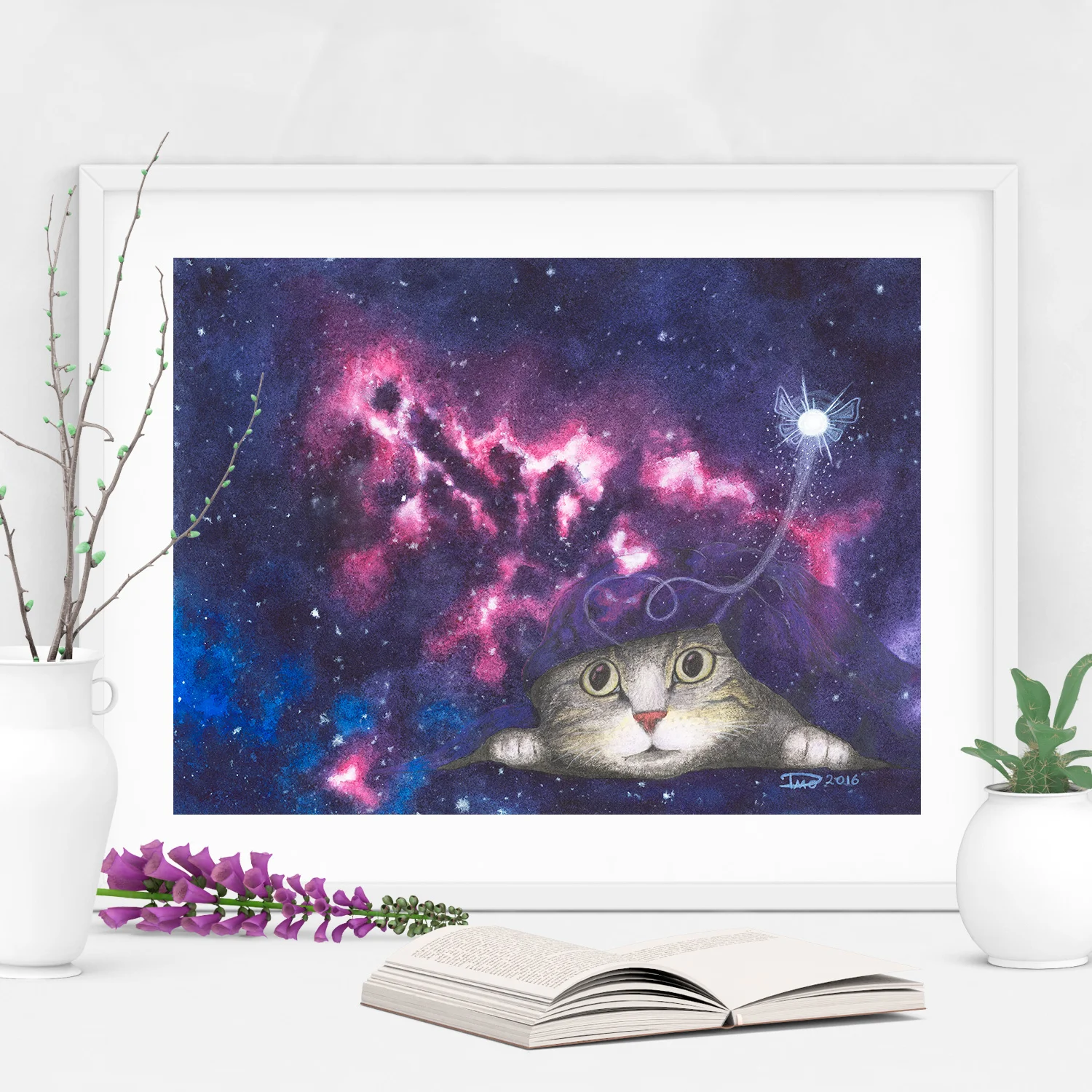 Rip in the Fabric of Space (Print) — DMoSan