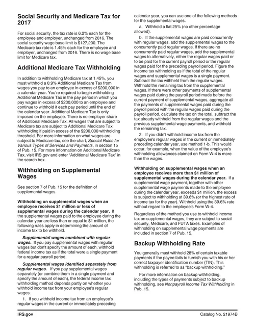 2017 Federal Withholding Tables Percentage Method | Cabinets Matttroy