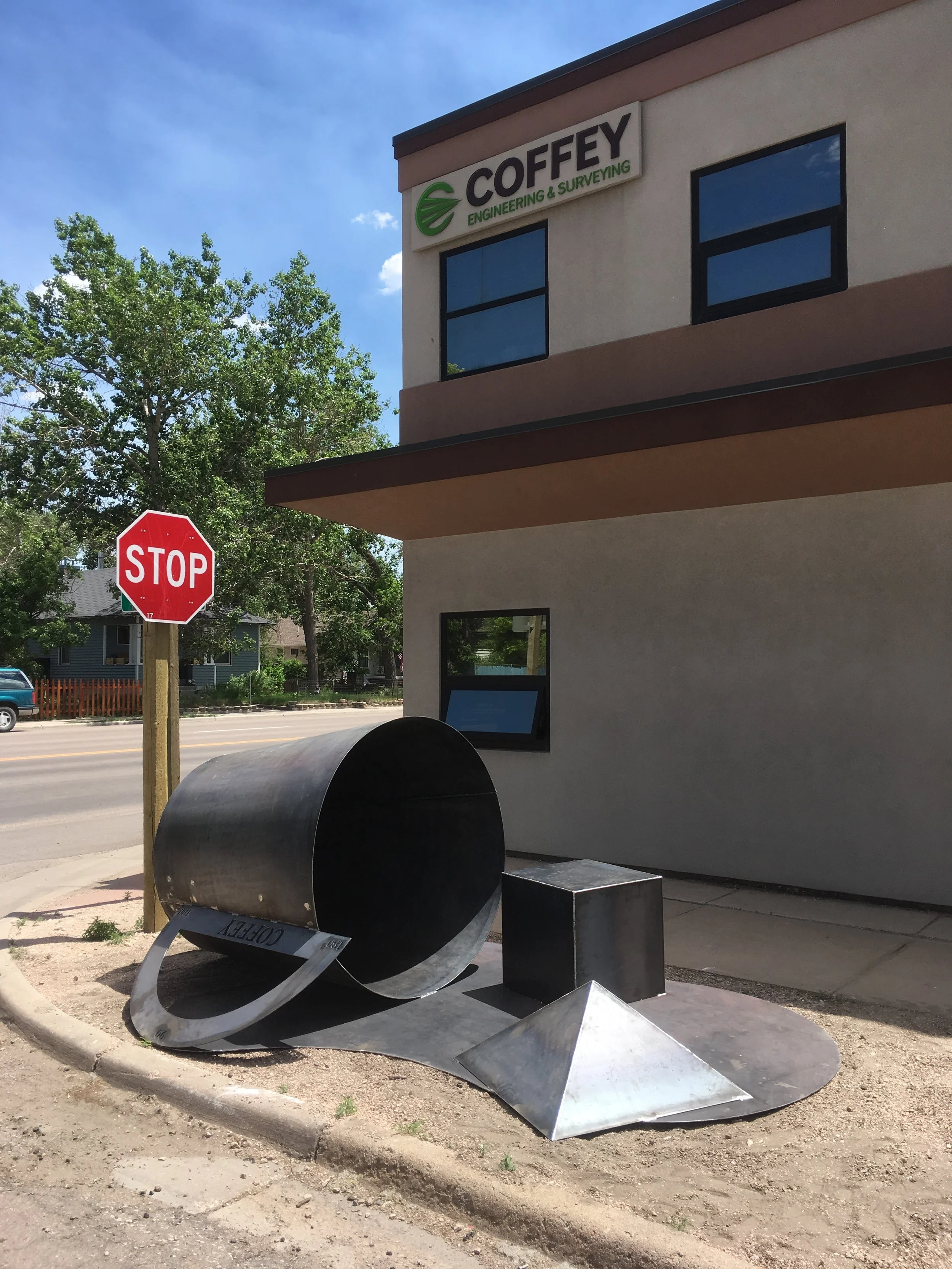 Coffey Engineering Sculpture — Laramie Public Art