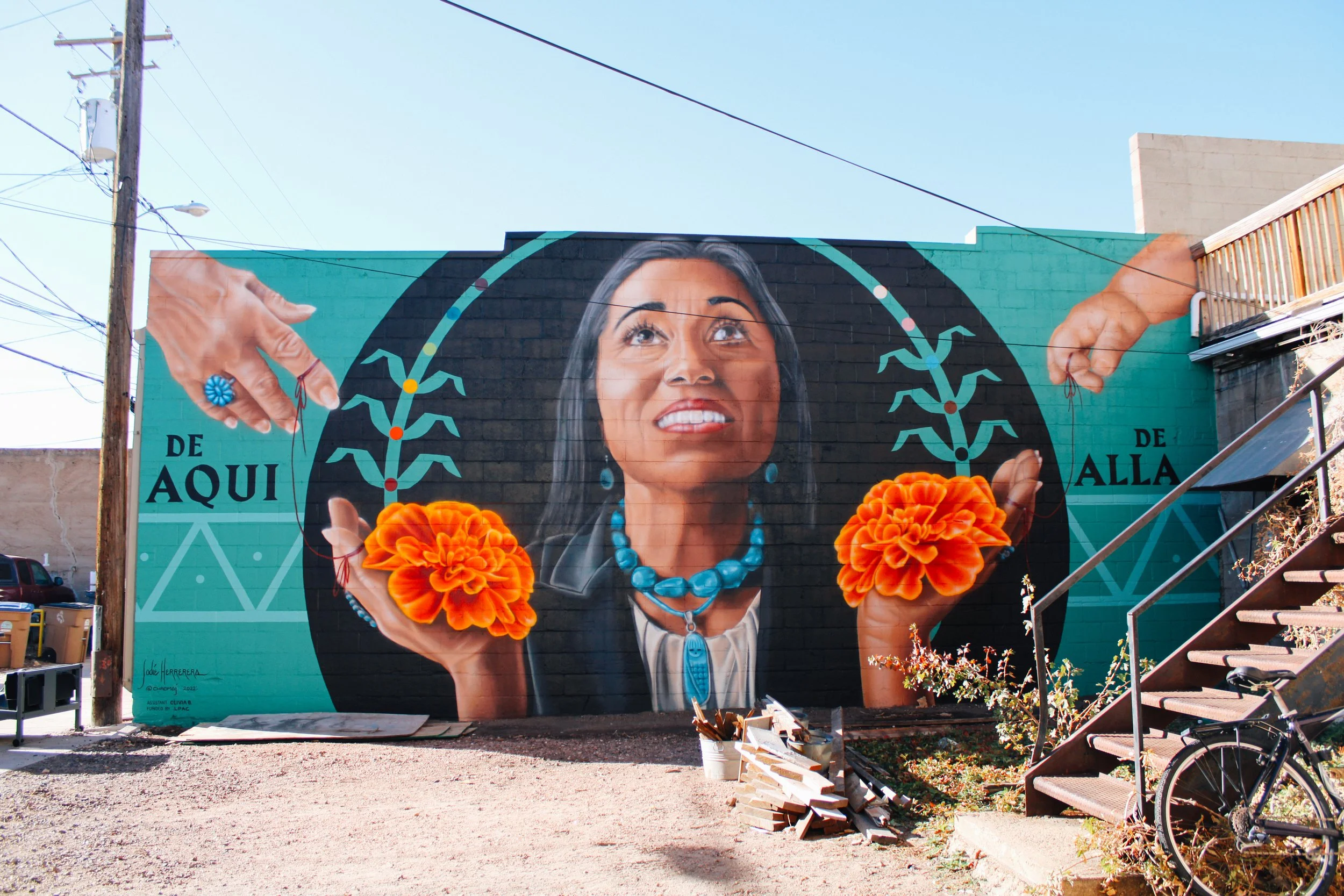 Mural by Jodie Herrera — Laramie Public Art