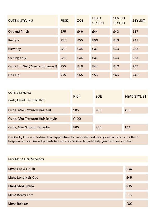 Hair — R i c k R o b e r t s