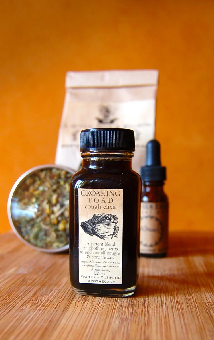 Croaking Toad Cough + Sore Throat Elixir — Worts & Cunning Apothecary ...
