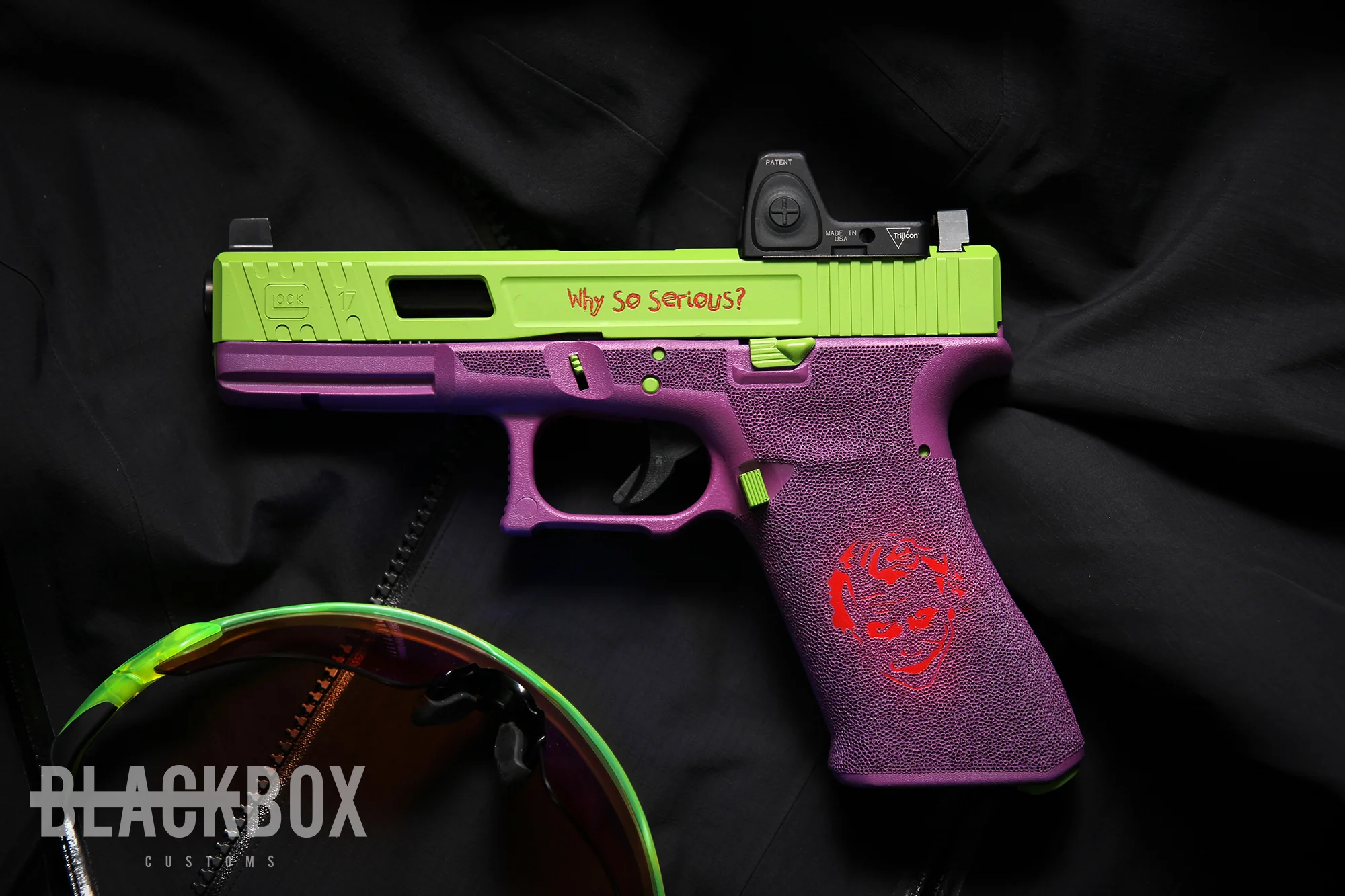 Black Box Customs - (021) Glock 17 Gen 3 - Joker Theme