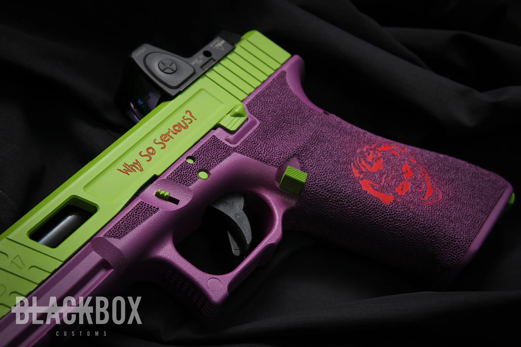 Black Box Customs - (021) Glock 17 Gen 3 - Joker Theme