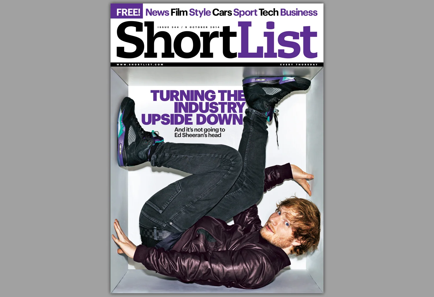 Ed Sheeran Magazine Cover