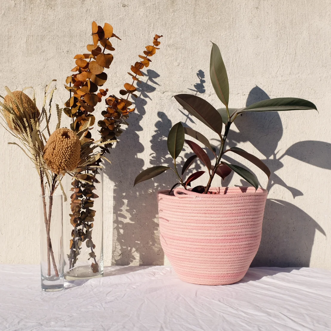 Indigo Large rope tote — APPRVL