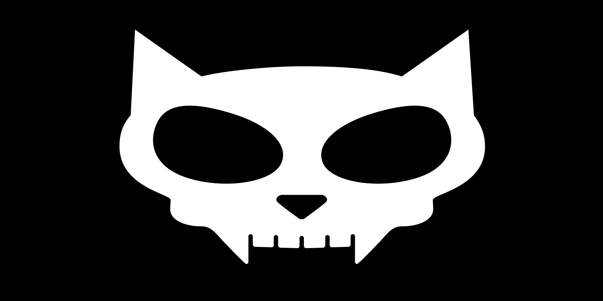 Cat Skull Logo