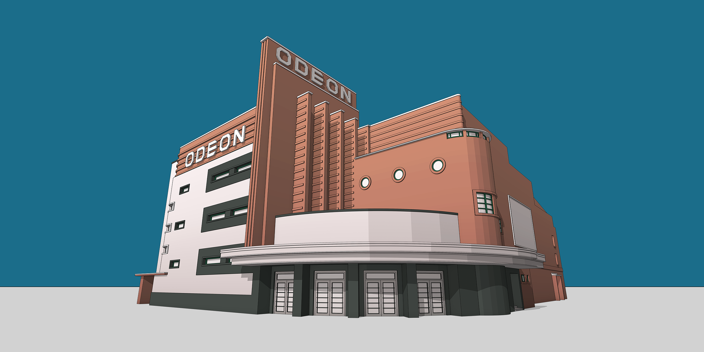 ODEON Cinema, Newport Wales - 1938 — 6040.studio