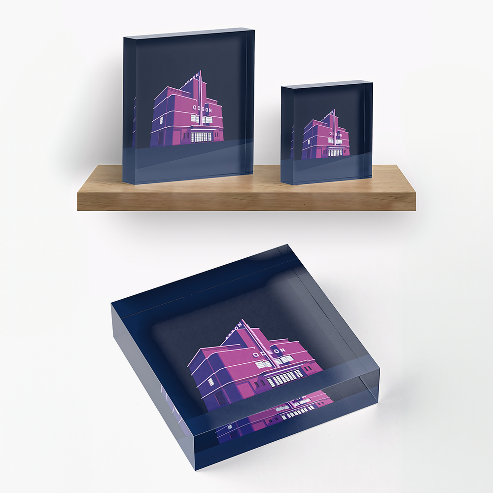 ODEON Cinema, Balham - 1938 at Night — 6040.studio