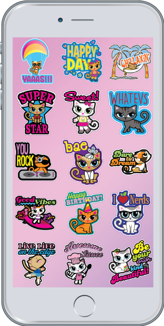 CHEEKY CHATS Cute Cats Meet Girl Power