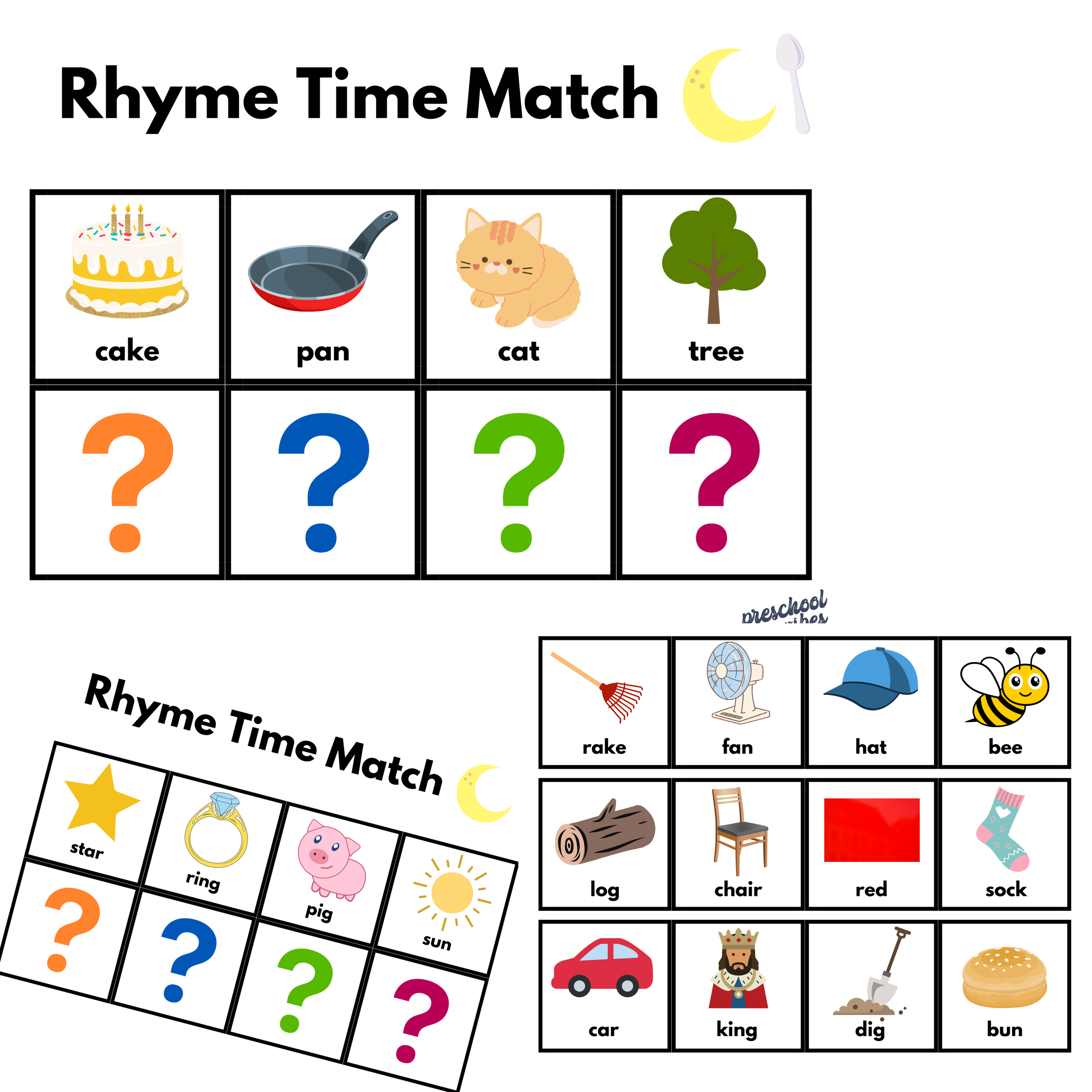 Literacy Skills & Letter Table — Preschool Vibes