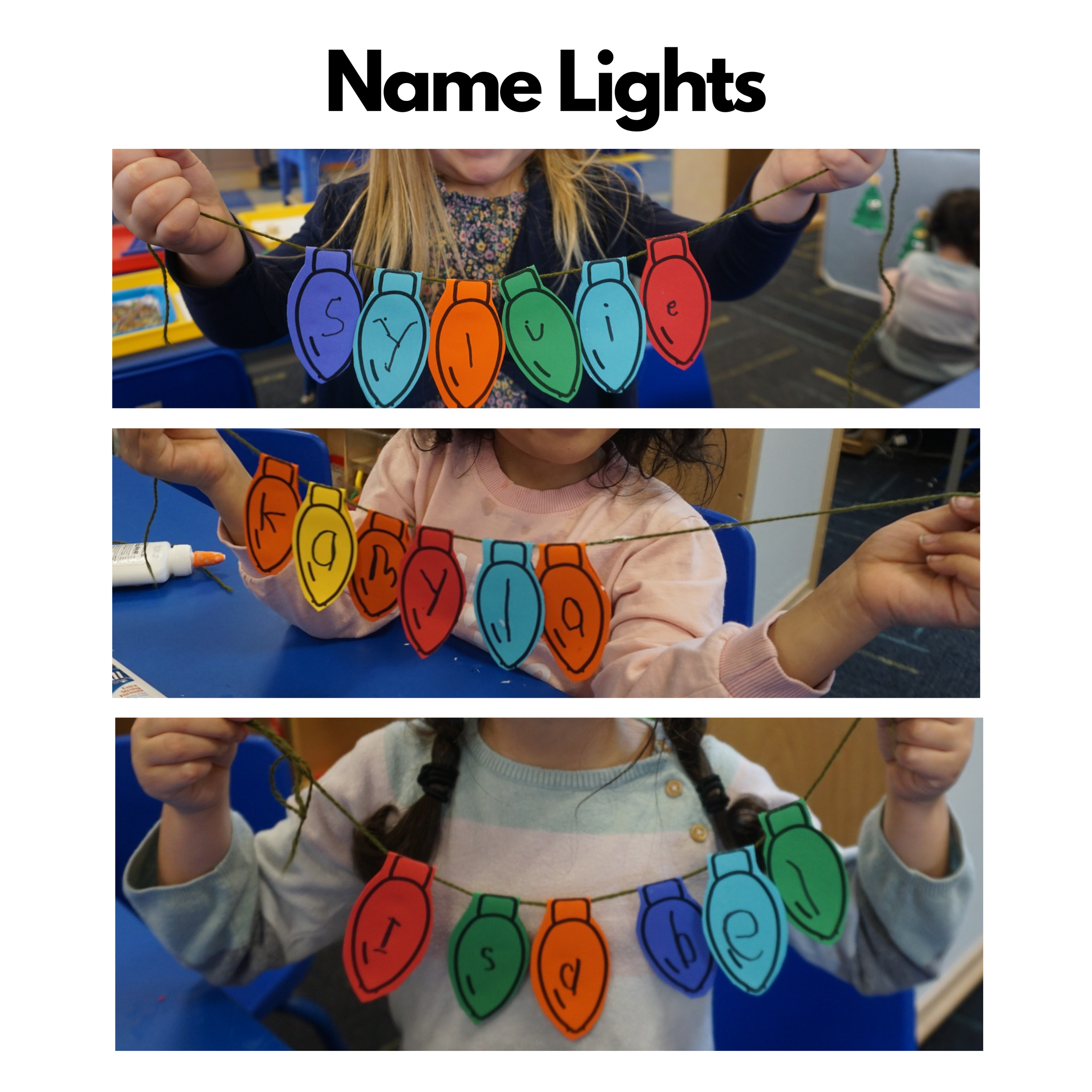 Name Lights — Preschool Vibes