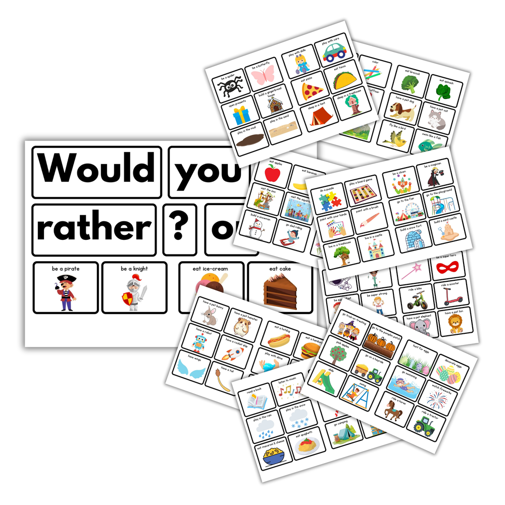 Would You Rather Question Cards