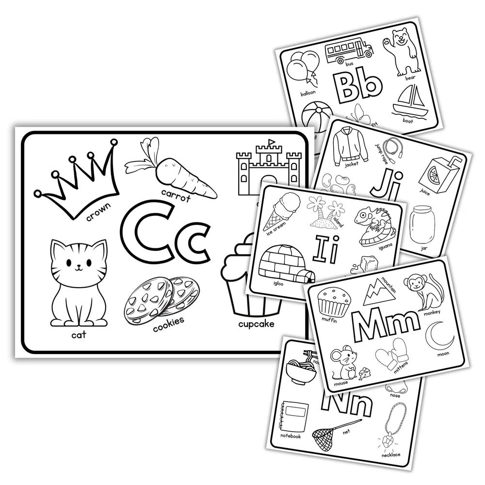 Fun and Educational Coloring Sheets for Preschool