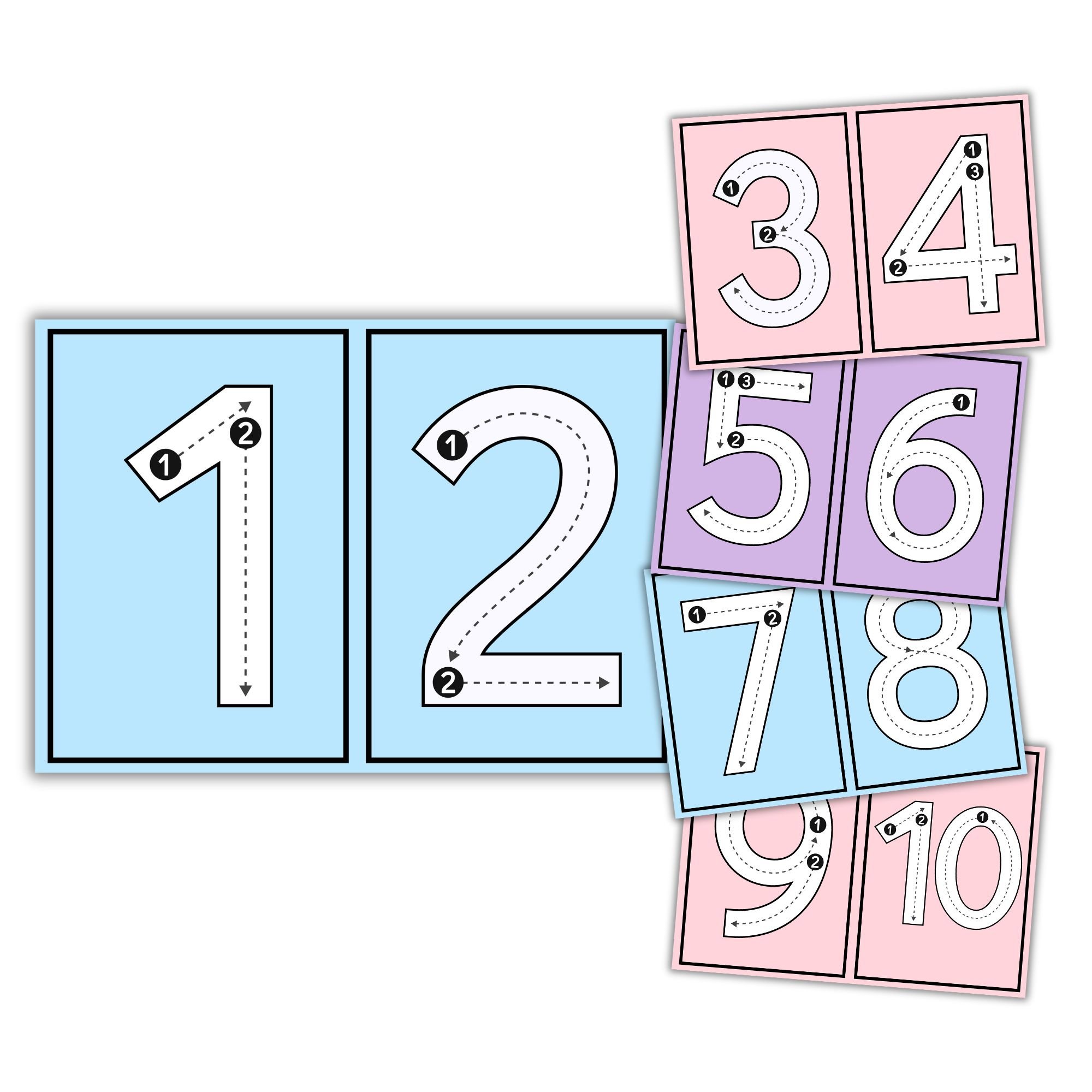 Math Skills & Number Table — Preschool Vibes