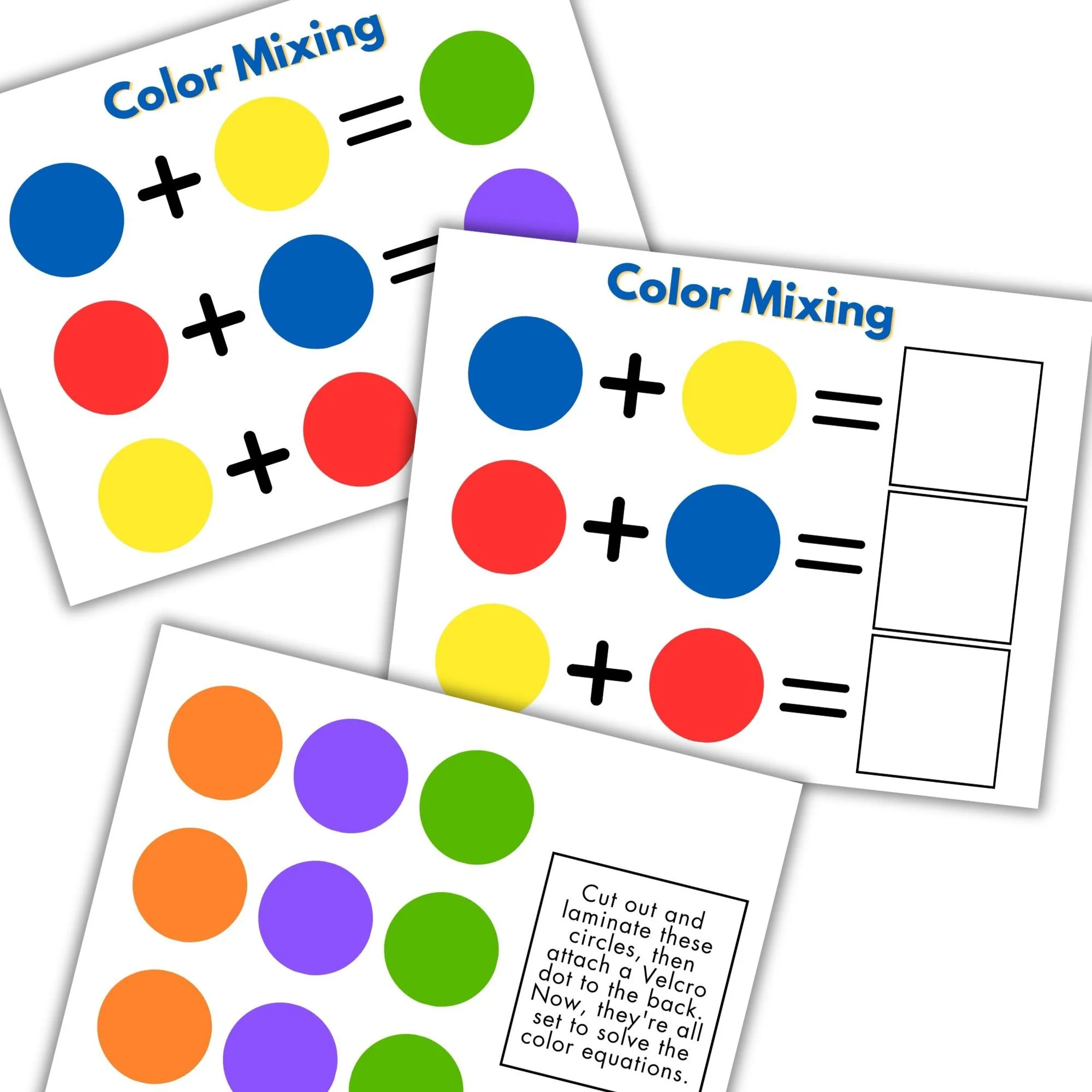 Coloring Mixing Chart — Preschool Vibes