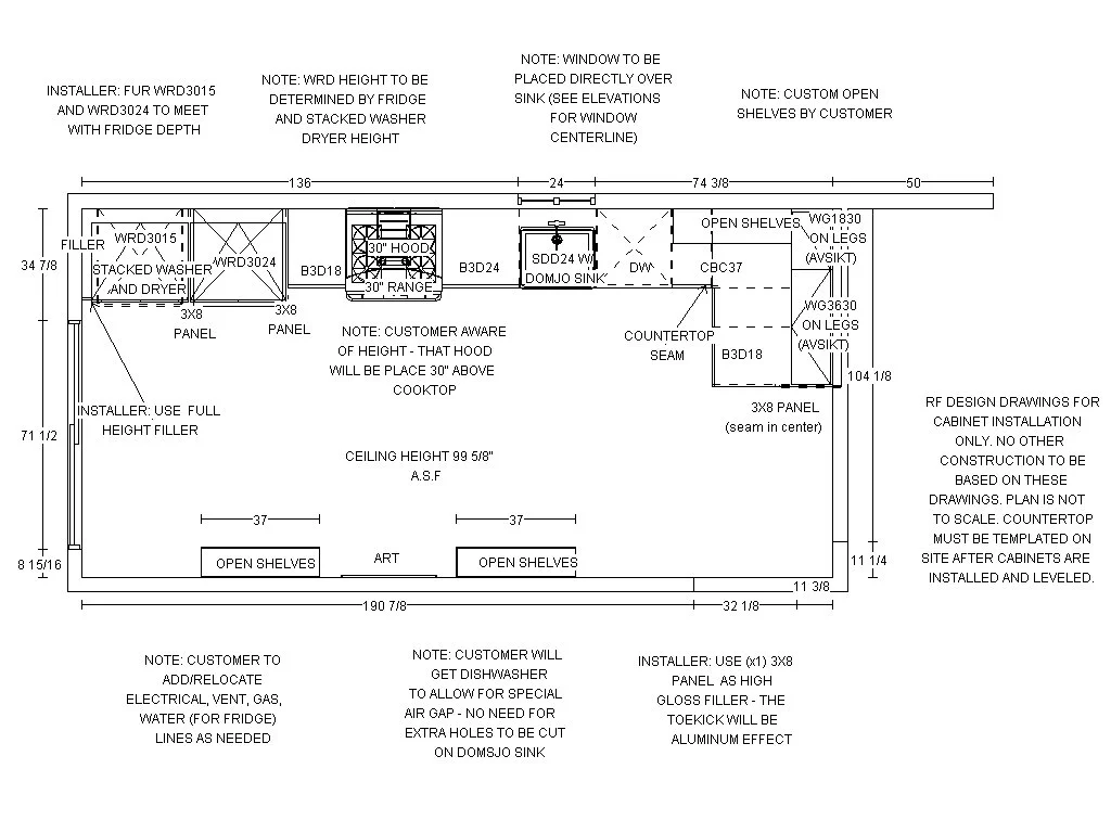 Kitchen Design Documents — KACIE designs