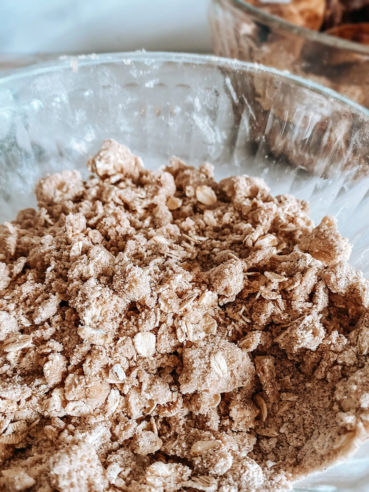 Mini Cocotte Apple Crisp Ft. Salted Caramel Sauce — Logan Nolin