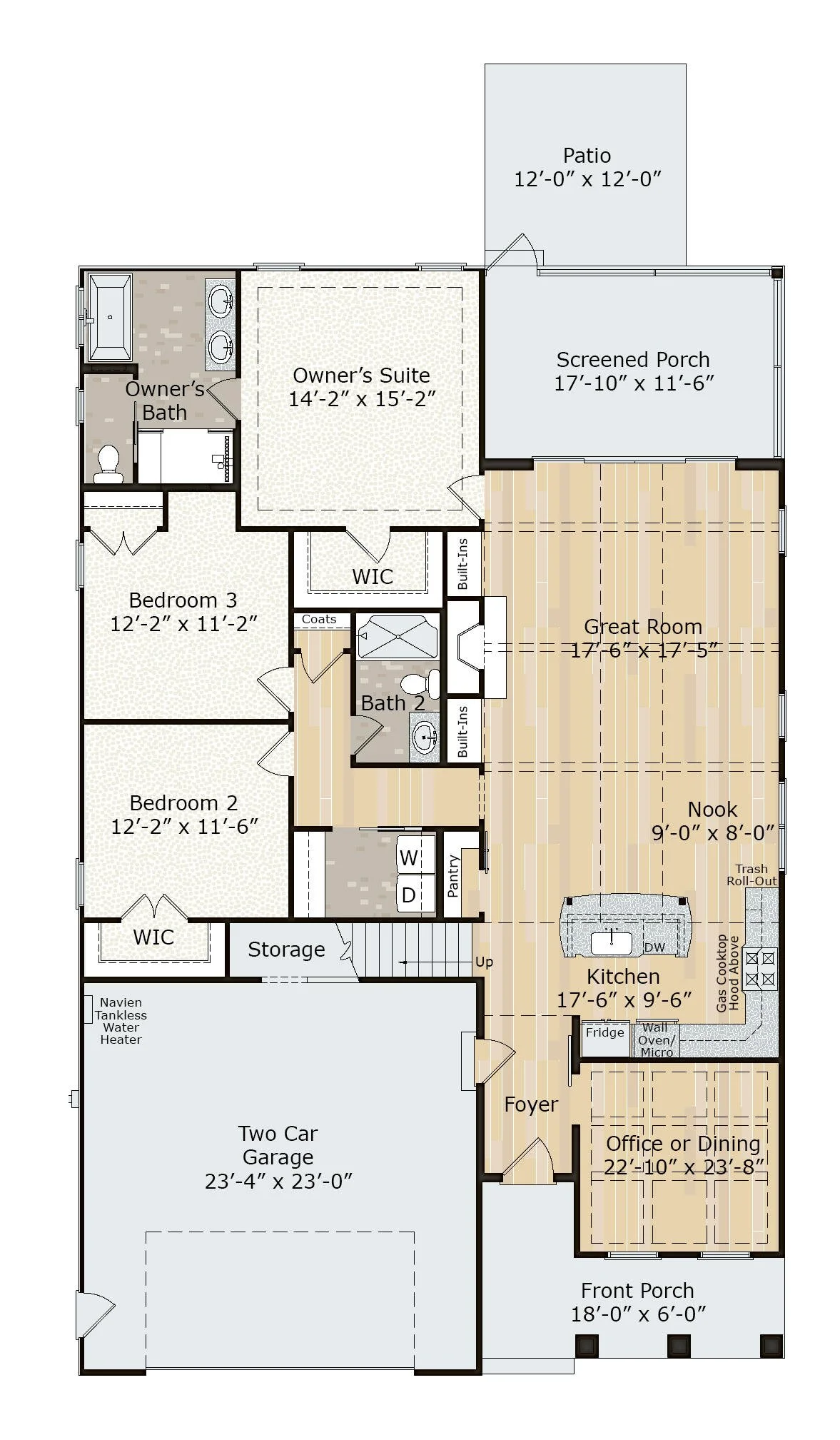 Island Living For 599 900 New Construction 3 level Home Walking