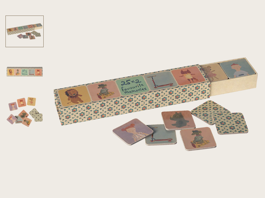 Memory game, 50 pcs — Wave of Nostalgia