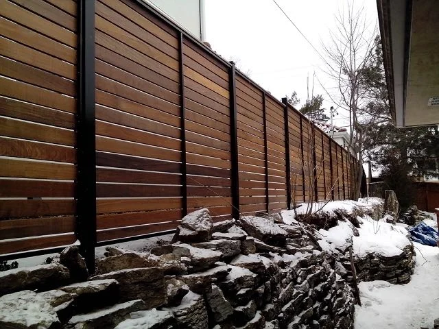 Mixed-Material Fences — Barrk Art