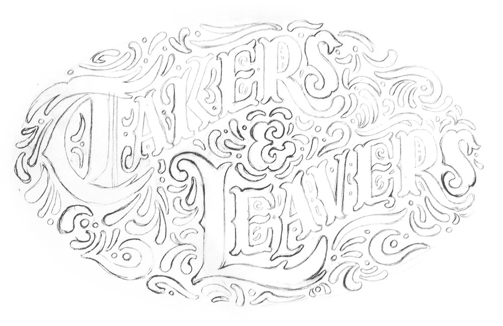Refining a Lettering Piece by Hand — Efdot Studio