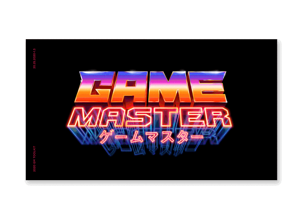 GAMEMASTER — Design & Illustration