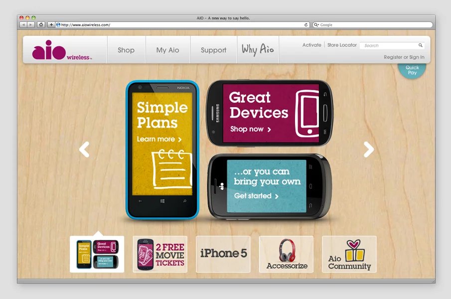 Aio Wireless — STEVE HARKIN