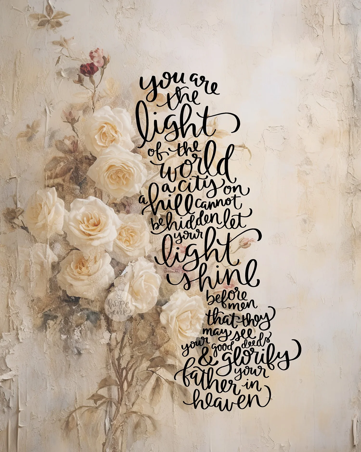 Glorify: Instant Art Printable — Hope Ink