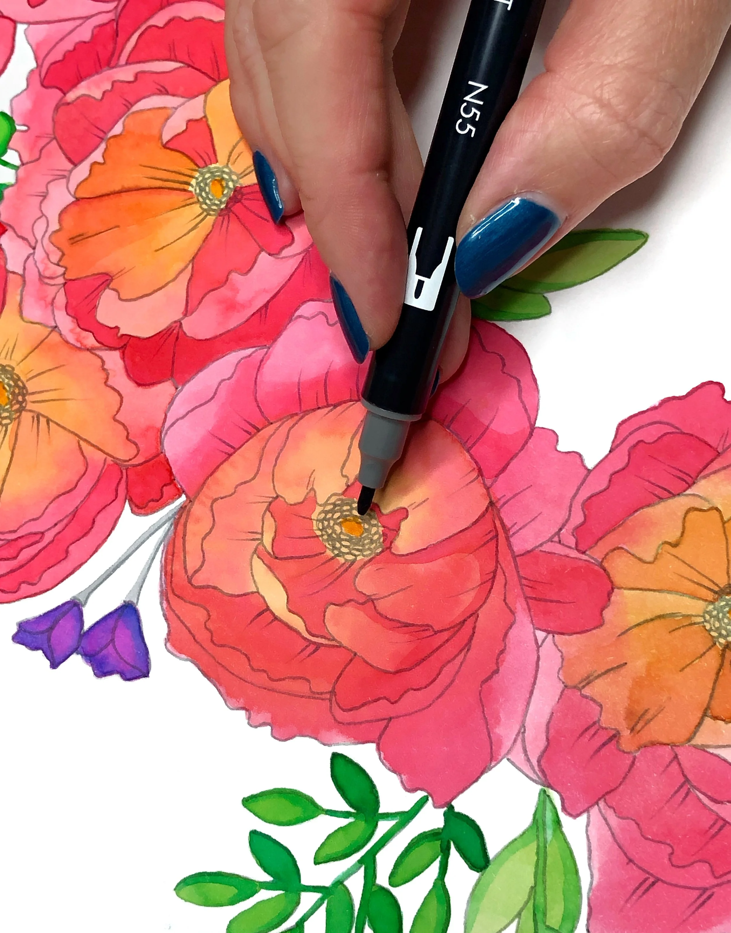 Exclusive Tombow Dual Brush Pen Packs for Michael's — Brown Paper Bunny ...