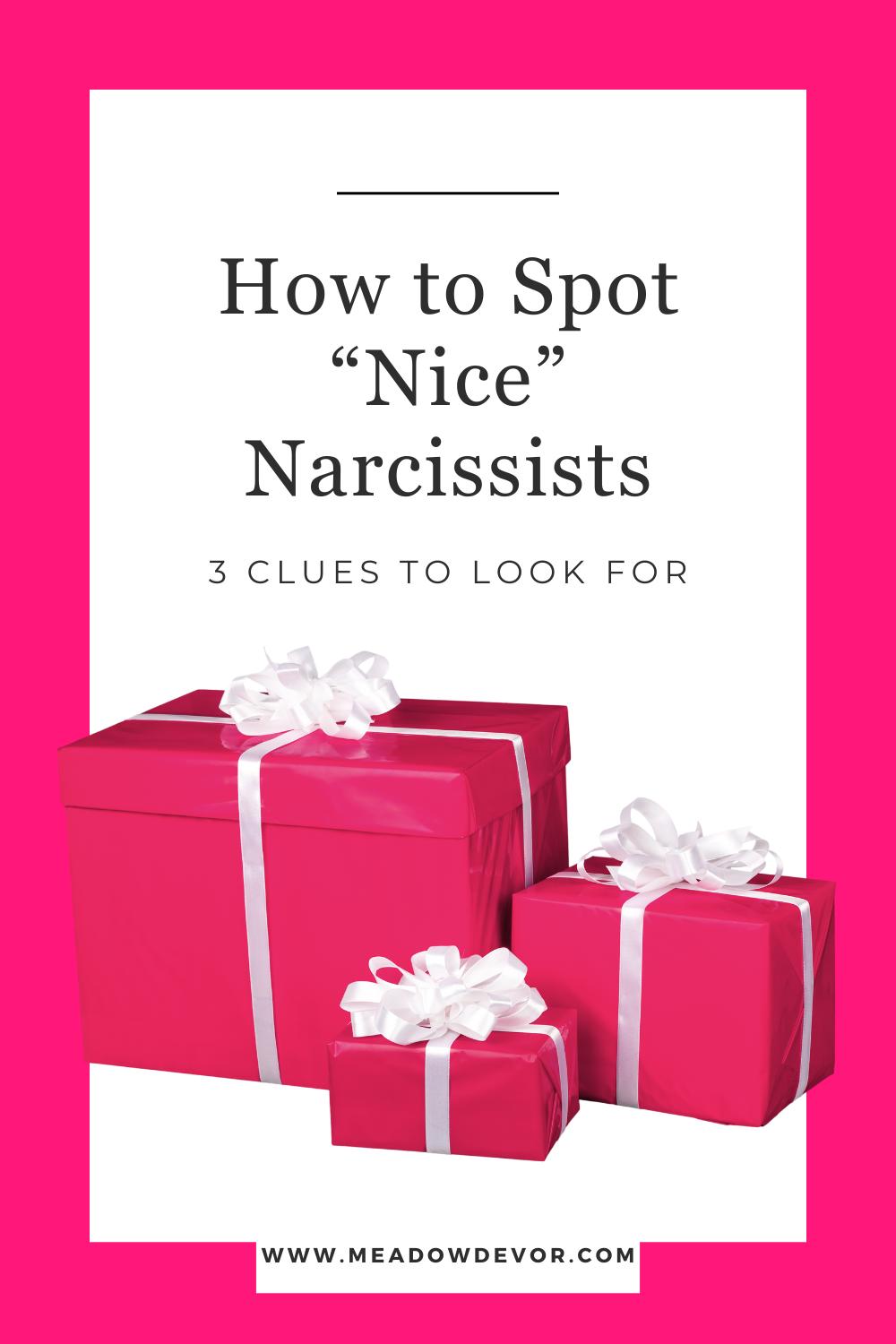 3 clues to spot a NICE narcissist in conversation — Meadow DeVor