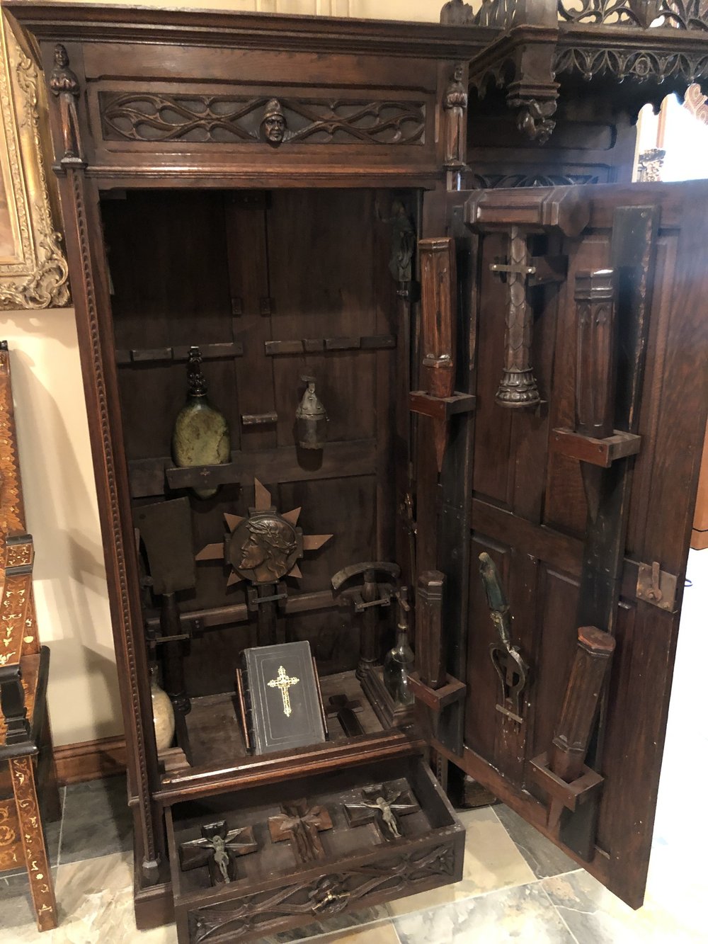 An Antique Gothic Vampire Killing Cabinet - Wow! — Revival House ...