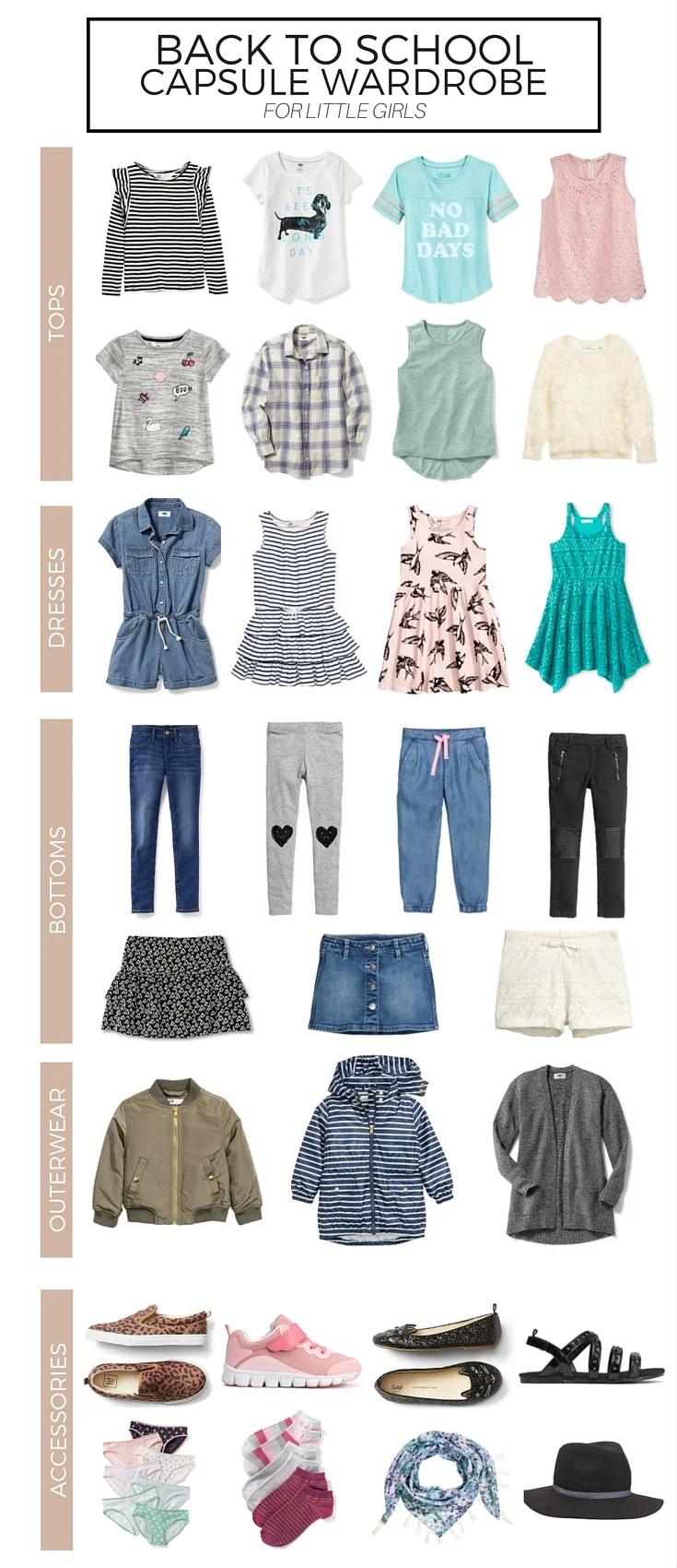 BACK TO SCHOOL CAPSULE WARDROBES FOR KIDS — AVE Styles